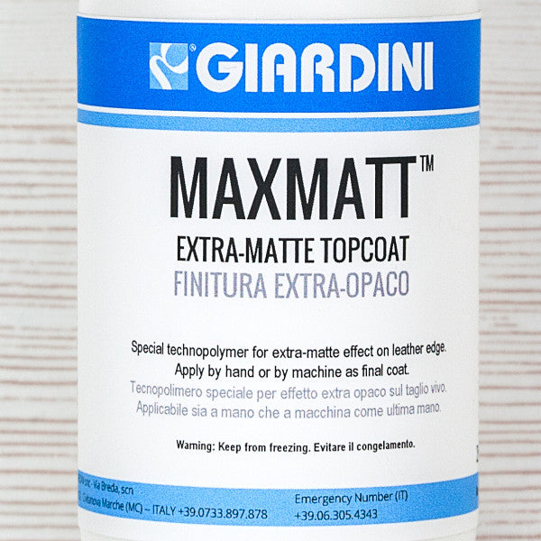 Extra Matte Topcoat | Leather Edge Paint | Giardini Group – shop ...